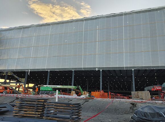 TuffWrap EXT: Temporary Building Enclosures for Construction
